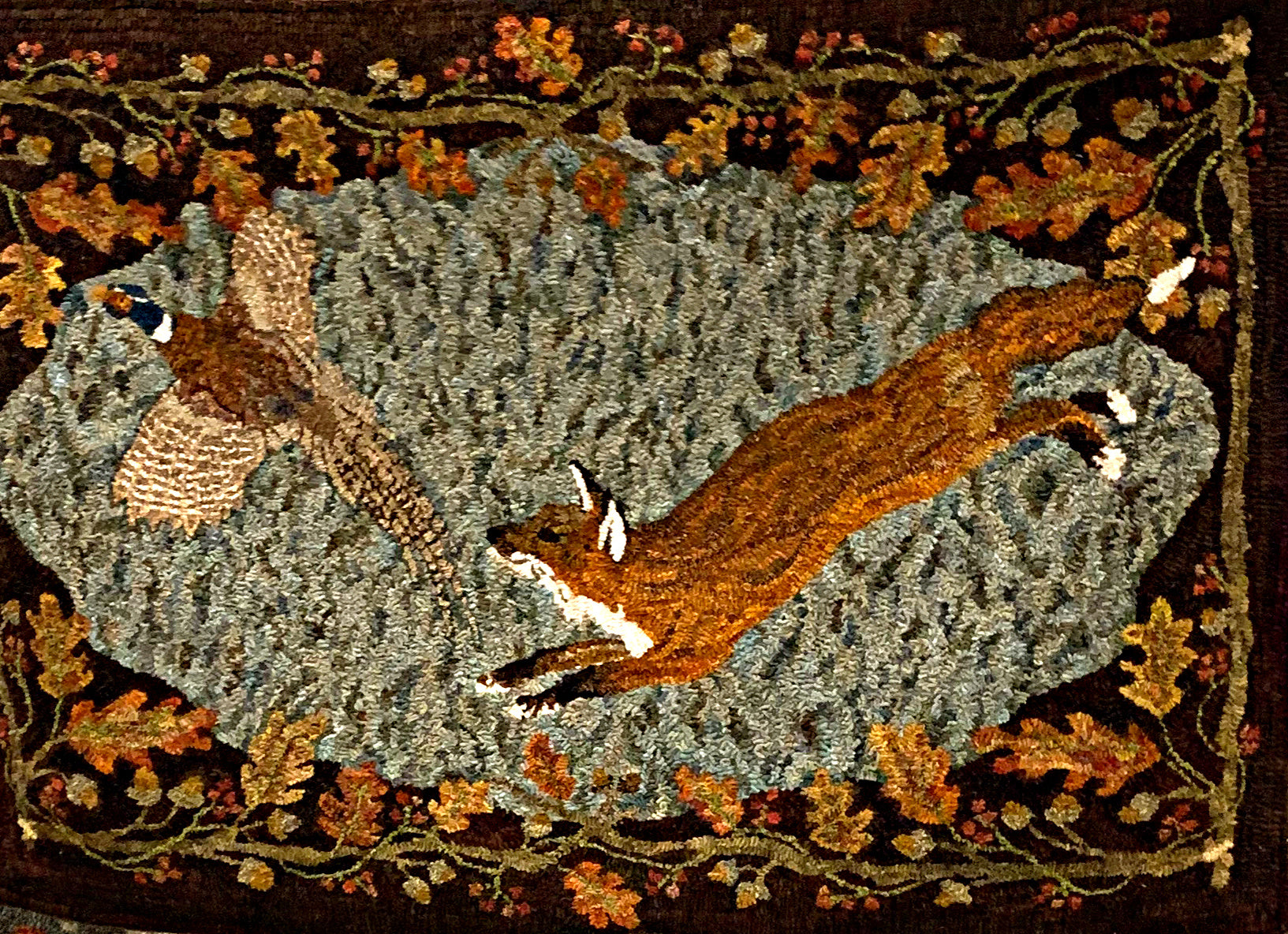 fox and pheasant